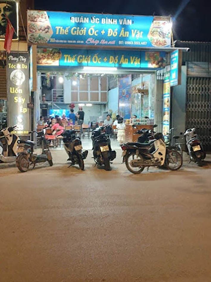 TOP CÁC QUÁN ỐC NGON TẠI SẦM SƠN - Khách sạn Sầm Sơn