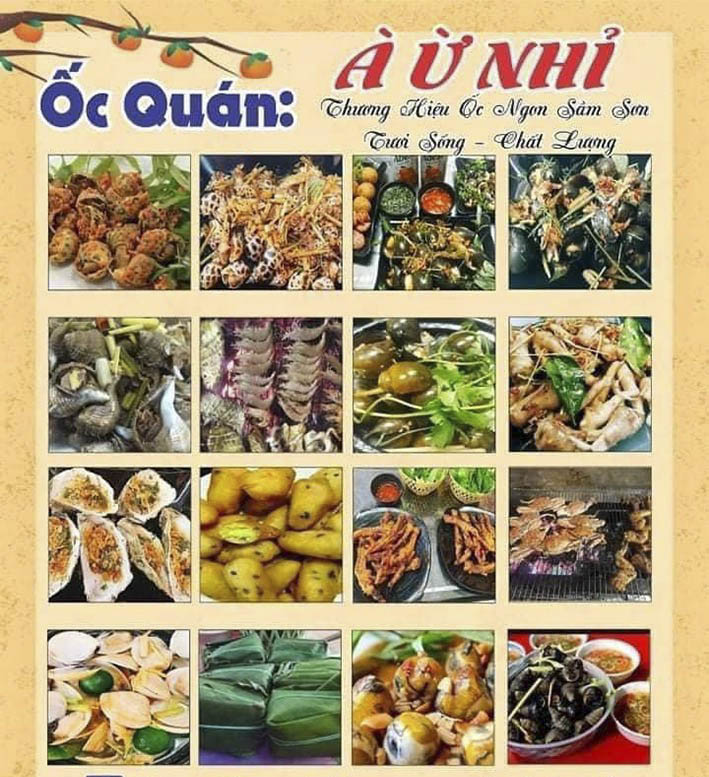 TOP CÁC QUÁN ỐC NGON TẠI SẦM SƠN - Khách sạn Sầm Sơn